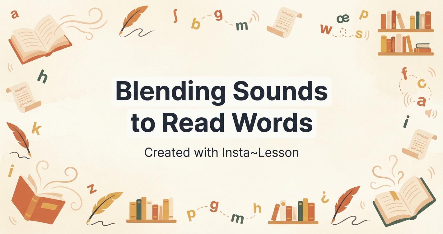how to read and blend words together to a grade 2 learner Lesson Plan ...