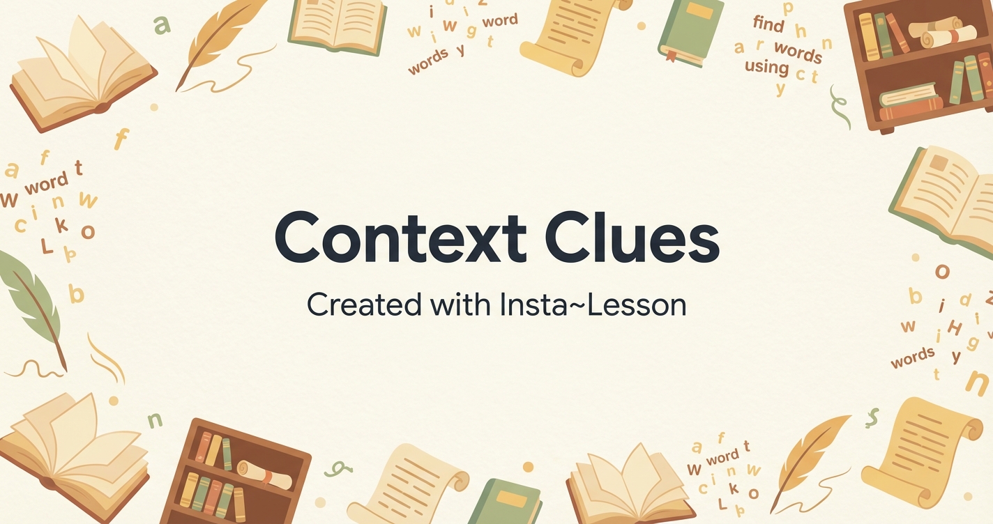 Context Clues Lesson Plan for Grade 6th Grade | Free ELA Lesson