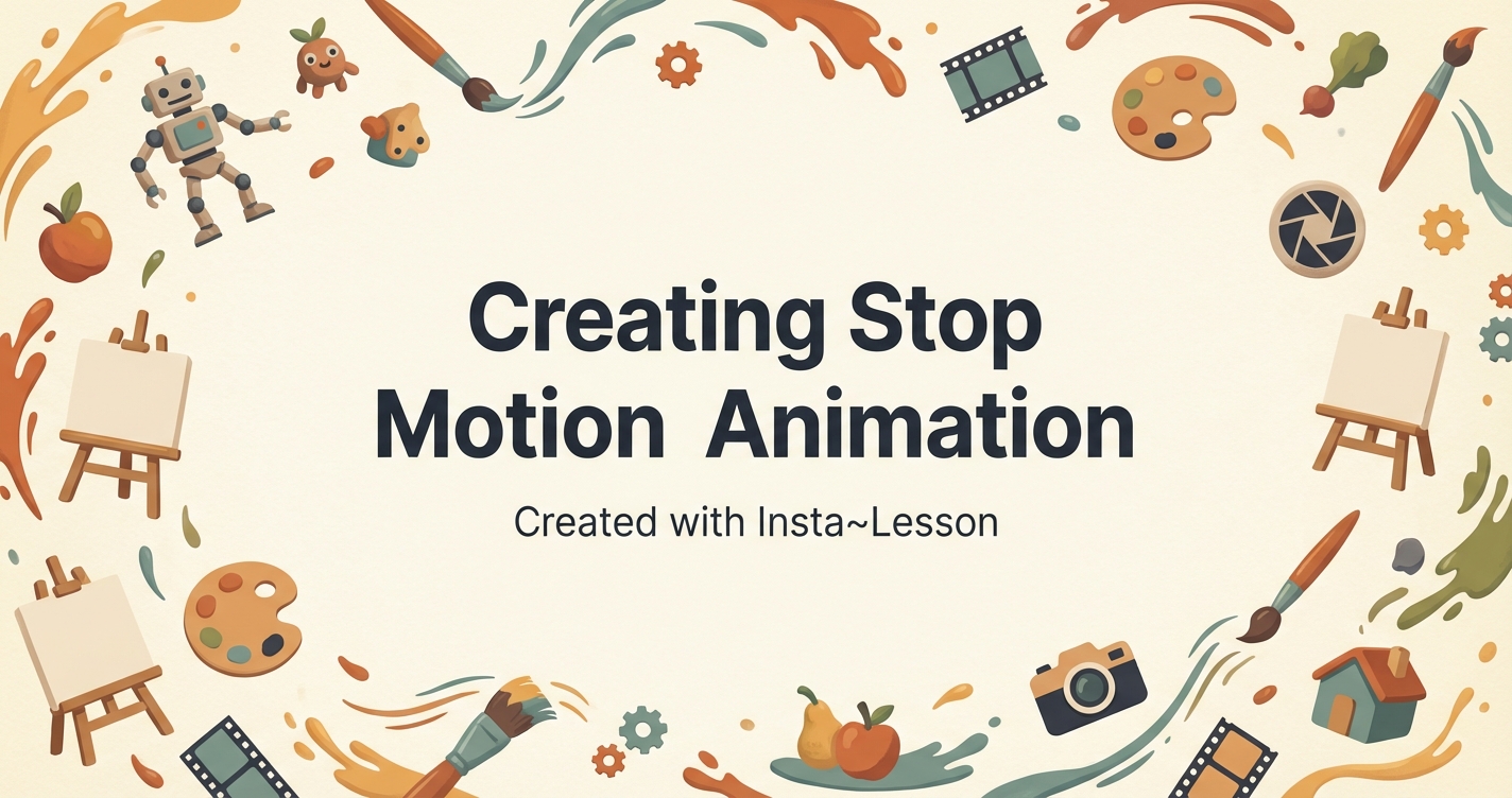 Creating Stop Motion Animation Lesson Plan for Grade 11th Grade | Free ...
