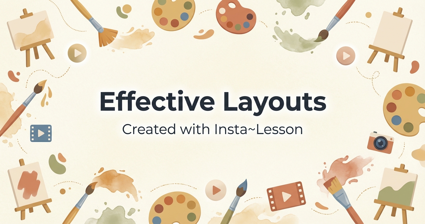 Effective Layouts Lesson Plan for Grade 10th Grade | Free Art Lesson