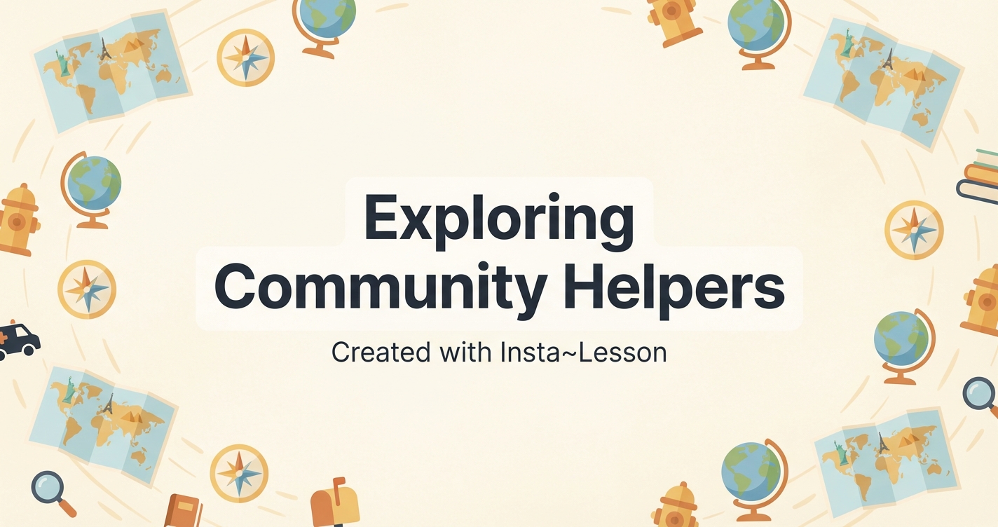 Exploring Community Helpers Lesson Plan for Grade K | Free Social ...