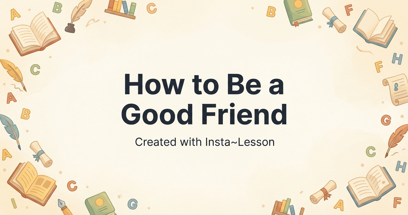 life skills Lesson Plan for 1st Grade | Free ELA Lesson