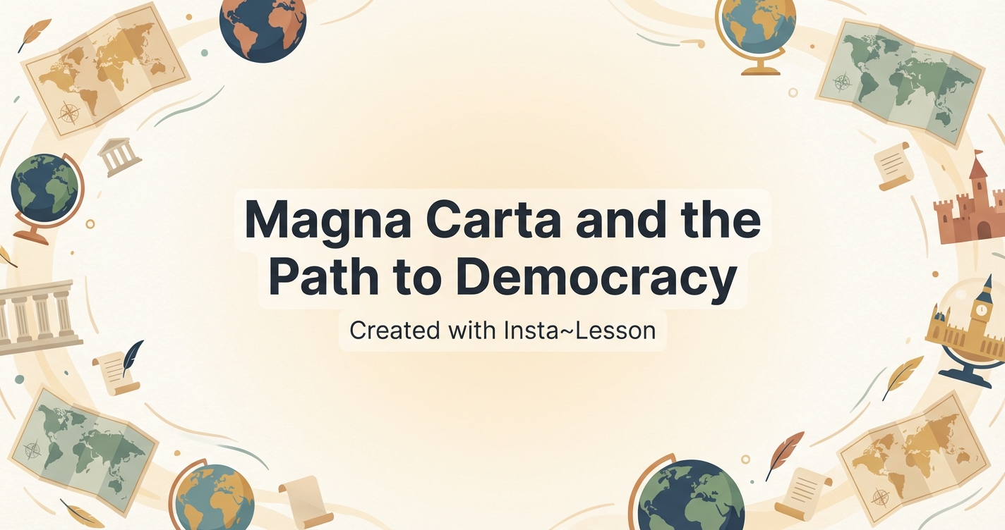 Magna Carta And The Path To Democracy Lesson Plan for Grade 12th Grade ...