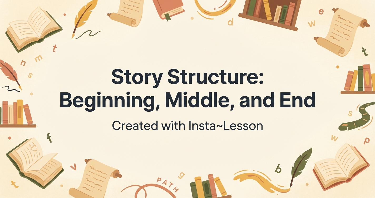 structuring a story Lesson Plan for 6th Grade | Free ELA Lesson