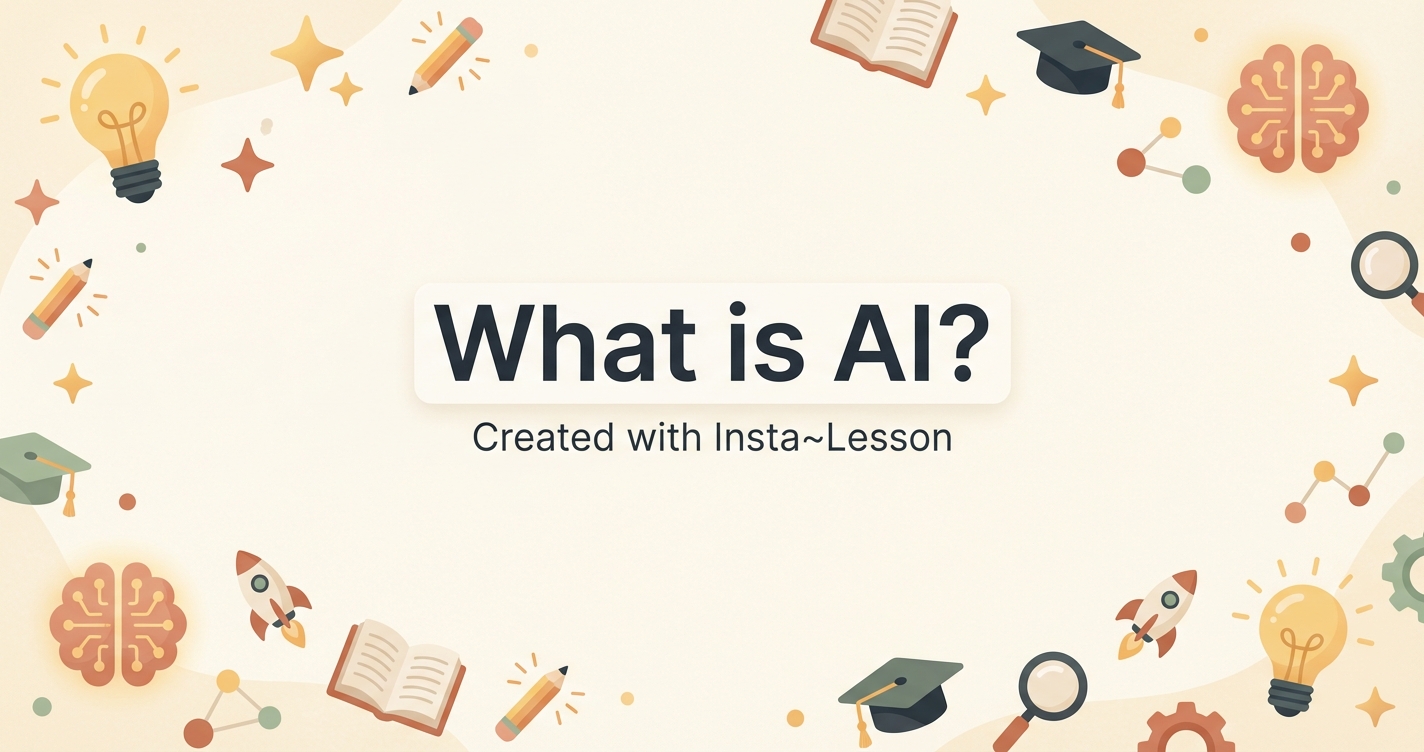 What Is Ai? Lesson Plan for Kindergarten | Free Computer Science Lesson